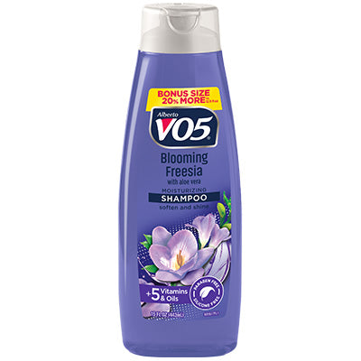 ALBERTO VO5 SHAMPOO 15 OZ BLOOMING FREESIA (CS/6) #00501977